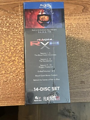 Rvbx: Ten Years Of Red Vs Blue (blu-ray) : Target
