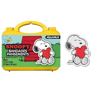 NMR Distribution Peanuts Snoopy With Heart Shaped Adhesive Bandages ...