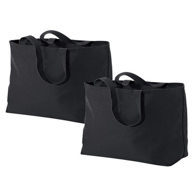 Idea Spacious Everyday Shopping Travel Bag Jumbo Tote Bag Durable Twill ...