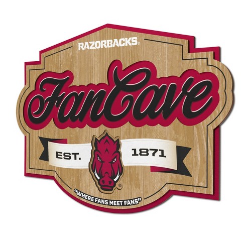 Ncaa Arkansas Razorbacks Fan Cave Sign : Target