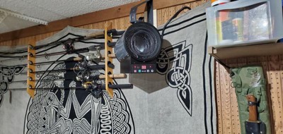 Newair 2-in-1 Freestanding Or Ceiling/wall Mounted 240v Electric Garage ...