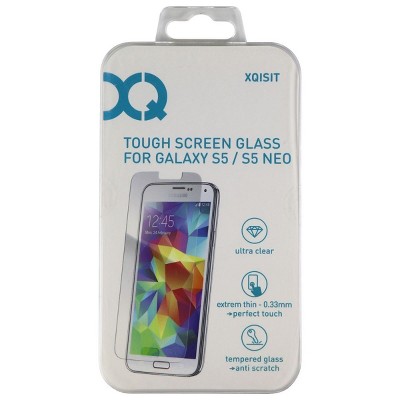 Xqisit Tough Screen Glass For Samsung Galaxy S5 (2014) Smartphones ...