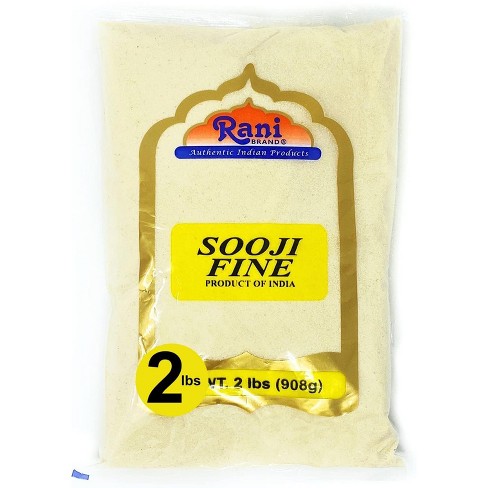 Sooji Fine Flour - 32oz (2lbs) 908g - Rani Brand Authentic Indian ...