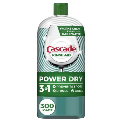 Cascade Platinum Dishwasher Rinse Aid - 30 Fl Oz : Target