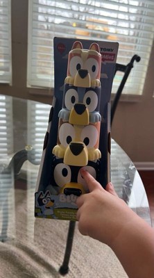 Tomy Bluey Family Pourers - Nesting, Stacking Cups Bath Toy : Target