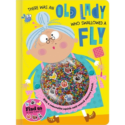 I Know An Old Lady Who Swallowed A Fly - (board Book) : Target