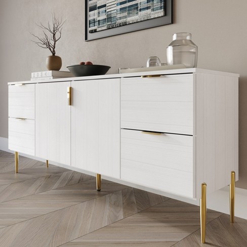 Casepiece Sideboard Cabinet In White : Target