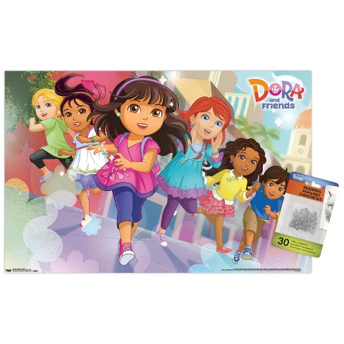 Trends International Nickelodeon Dora The Explorer - Running Unframed ...