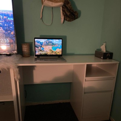 Writing Desk With Drawers White - Room Essentials™ : Target