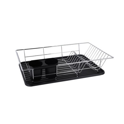 Simplehuman Compact Kitchen Dish Drying Rack With Swivel Spout ...