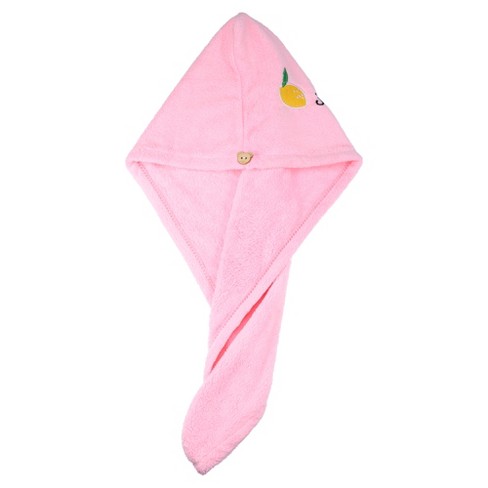 Unique Bargains Microfiber Pattern Soft Hair Towel Wrap For Wet Hair 1 ...