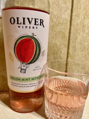 Oliver Vine Series Melon Mint Moscato - 750ml Bottle : Target