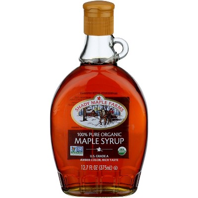 Coombs Family Farms Organic Grade A Amber Maple Syrup - Case Of 12/8 Oz ...