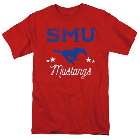 Southern Methodist University Official Mustangs Adult T Shirt,mustangs ...