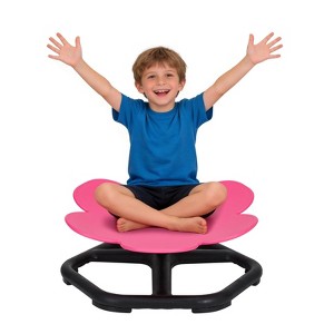Glow-in-the-Dark Elephant Sensory Swivel Chair for Kids, Spinning Chair ...