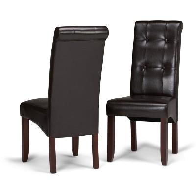 Set Of 2 Normandy Parson Dining Chairs Dove Gray - Wyndenhall : Target