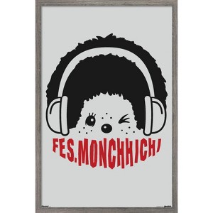 Trends International Monchhichi - Fes, Monchhichi Framed Wall Poster ...