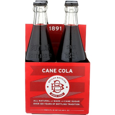 Boylan Bottling Co. Cane Cola Soda - Case Of 6 - 4 Pk/12 Fl Oz : Target