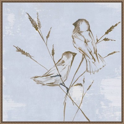 (set Of 2) 24" X 30" Faded Landscape Framed Wall Canvases Natural ...