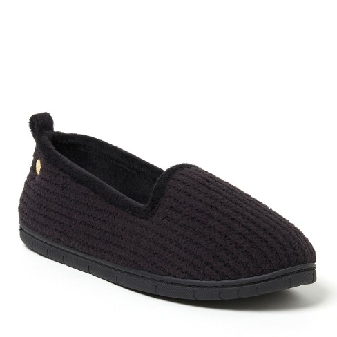Dearfoams Women's Rachel Marled Chenille Closed Back House Slipper : Target