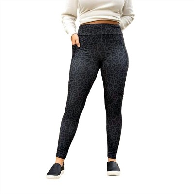 Women's Leopard Luxe Leggings - Julia Rose 12 : Target