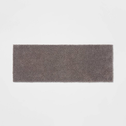 22"x60" Antimicrobial Bath Runner Dark Gray - Threshold™ : Target