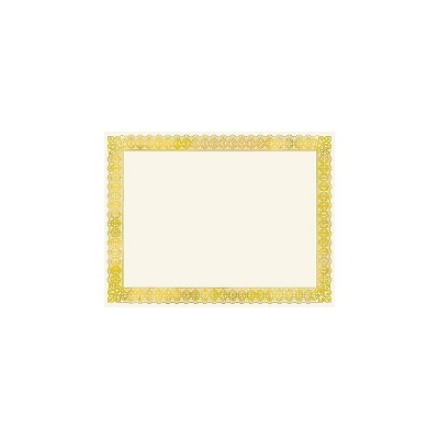 Juvale 50 Pack Silver Metallic Foiled Blank Printable Certificate Paper ...