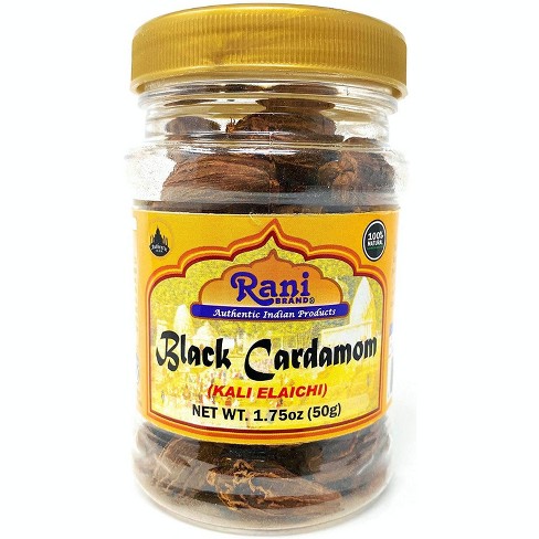 Black Cardamom Pods (kali Elachi) - 1.75oz (50g) - Rani Brand Authentic ...