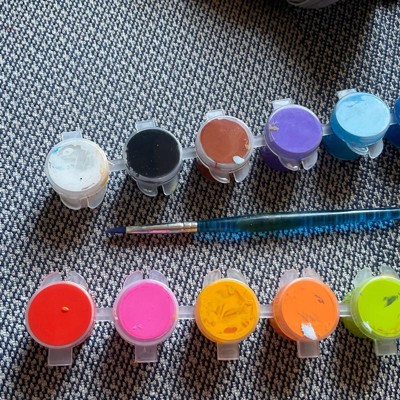 12ct Acrylic Paint Set With Paintbrush - Mondo Llama™ : Target