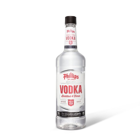 Phillips Vodka - 1l Plastic Bottle : Target