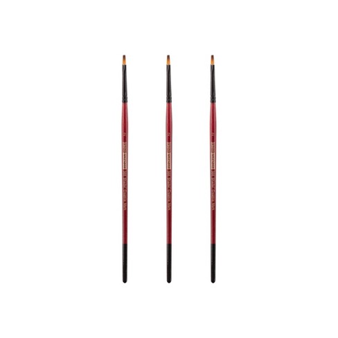 Creative Mark Ebony Splendor Short-handled Synthetic Sable Paint Brush ...
