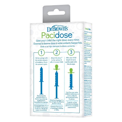 Dr. Brown's Pacidose Liquid Medicine Dispenser For Babies With 2 ...