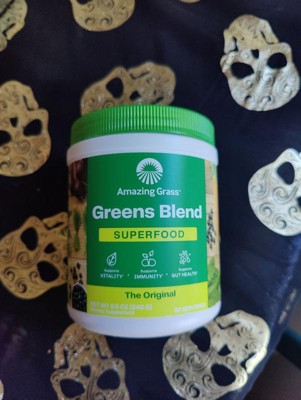 Amazing Grass Greens Blend Superfood Vegan Powder - Original - 8.5oz ...