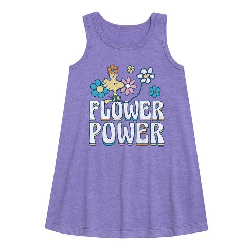 Peanuts Flower Power - Purple - 2t : Target