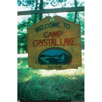 Trends International Friday The 13th - Welcome To Camp Crystal Lake ...