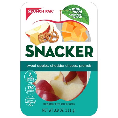 Sweet Apple Snackers With Pretzels & Cheese Crunch Pak - 3.9oz : Target
