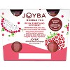 Joyba Raspberry Dragon Fruit Black Bubble Tea - 4pk/12 Fl Oz Cups : Target