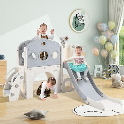 Infant Indoor Slide Set Independent Spaceship Set With Slide, Children ...