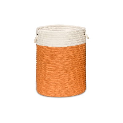Colonial Mills Nicholas 2-tone Hampers - Orange 17"x17"x22" : Target
