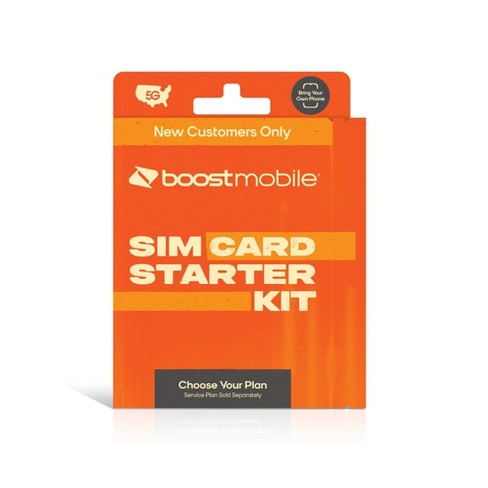 Boost Mobile Starter Sim Card Kit : Target