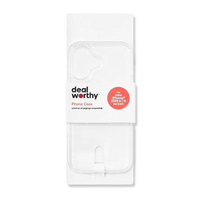 Apple Iphone 16 Case - Dealworthy™ Clear : Target