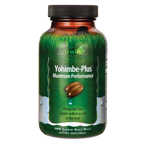 Irwin Naturals Yohimbe-plus 100 Softgels : Target