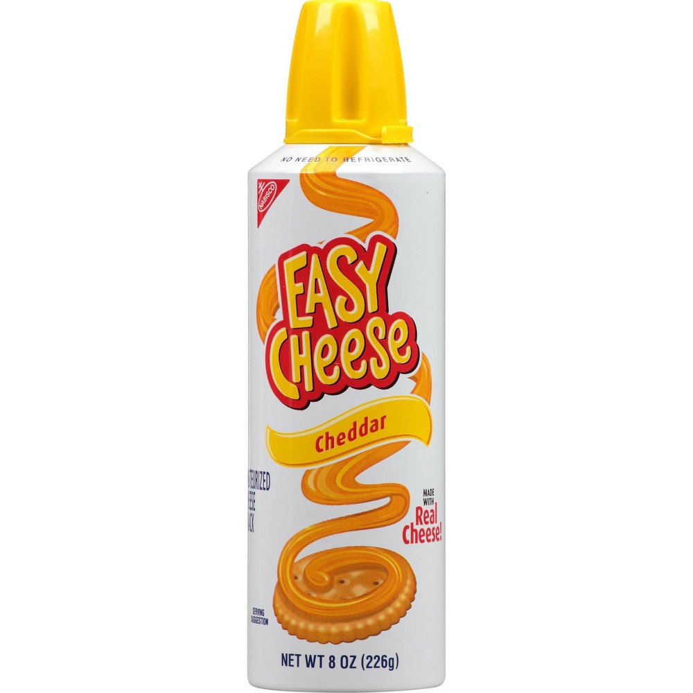 UPC 044000045517 - Easy Cheese Cheddar Cheese 8 oz | upcitemdb.com