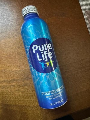 Pure Life Aluminum Bottle Purified Water - 18pk/20 fl oz Bottles : Target