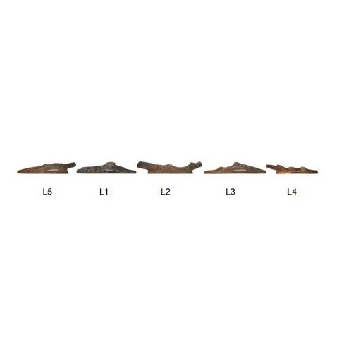 R.w.flame 4-piece Synthetic Resin Log Set For 50 Inch Electric ...
