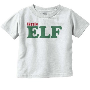 Cute Festive Christmas Little Elf Toddler Baby Graphic T Shirt Brisco ...