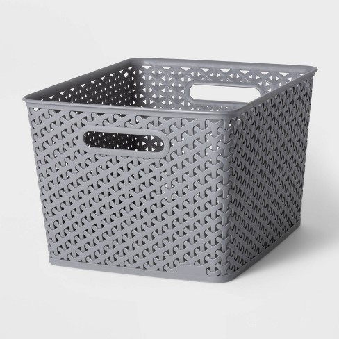 Large Y-weave Decorative Storage Basket - Brightroom™ : Target