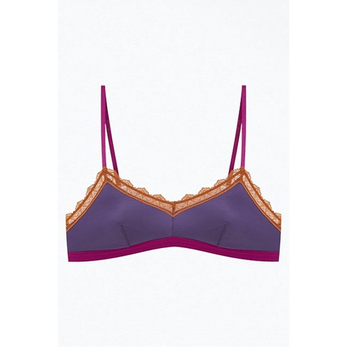 Women's Aralie Lace Trim Soft Bra - Dora Larsen : Target