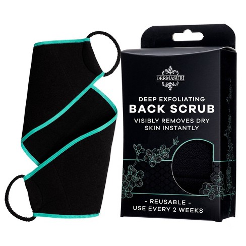 Dermasuri Exfoliating Back Scrub Scrubber - 1ct : Target