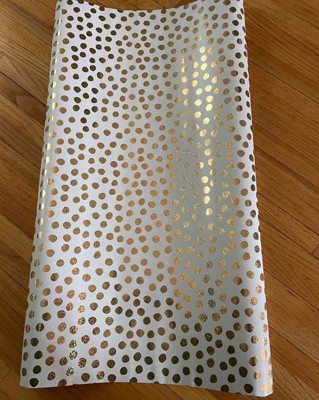 Gold Dots Wrapping Paper - Spritz™ : Target